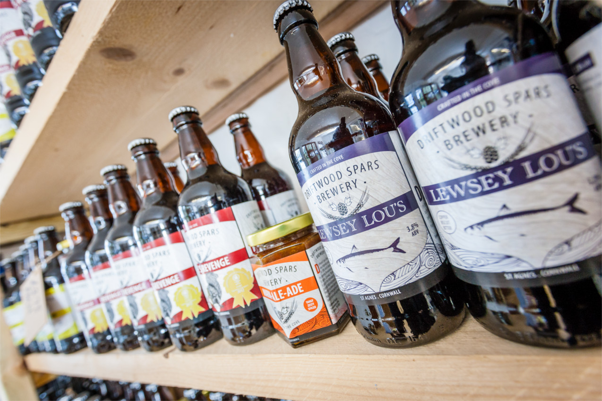 Cornish Beer Brewed in St Agnes Cornwall – The Driftwood Spars Brewery