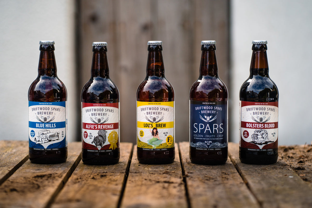 Buy Cornish Beer Online 12 Traditional Ales – The Driftwood Spars Brewery